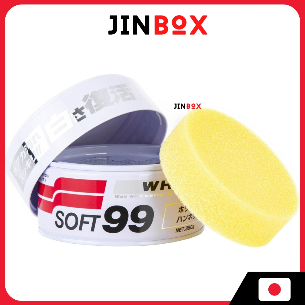 SOFT99 Wax New Soft99 White Paste Wax 350g, for Car Paint Protection ...