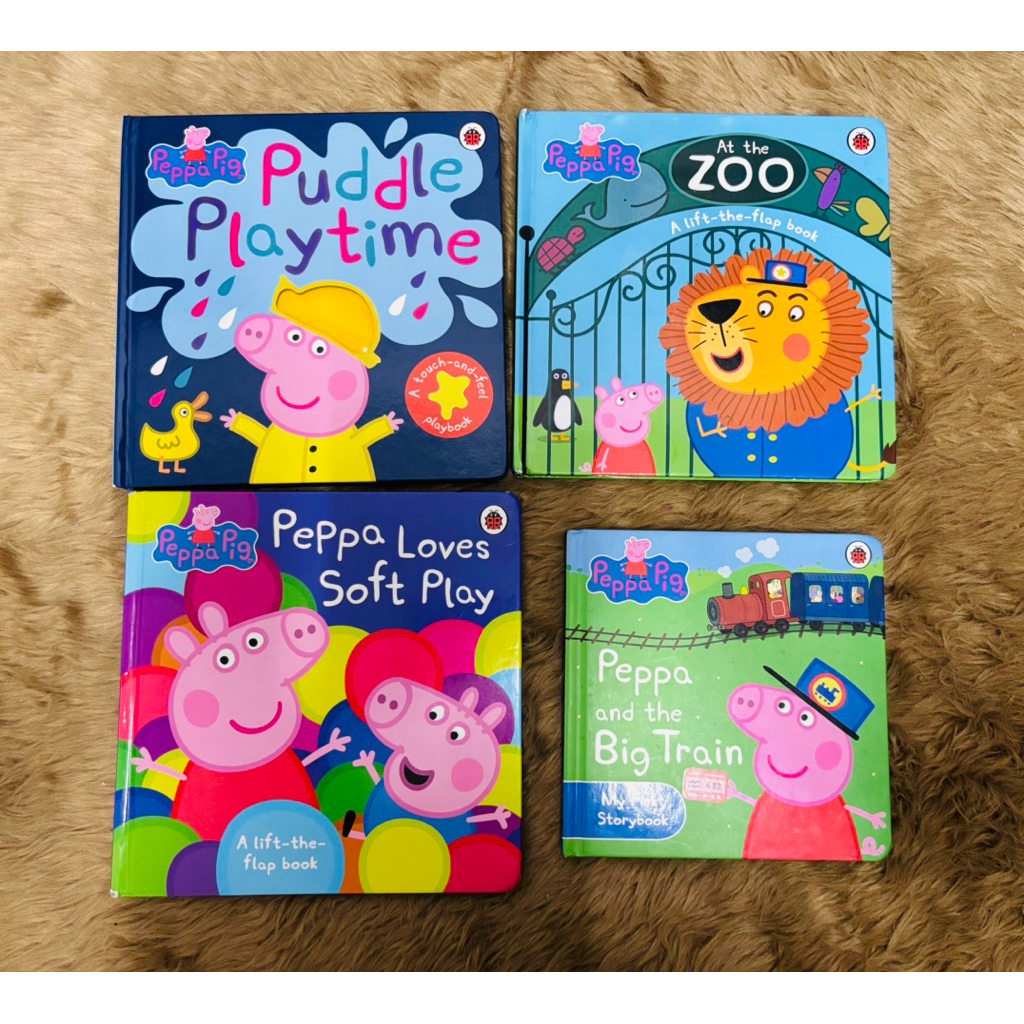 Peppa Pig Interactive Board Books | Shopee Philippines