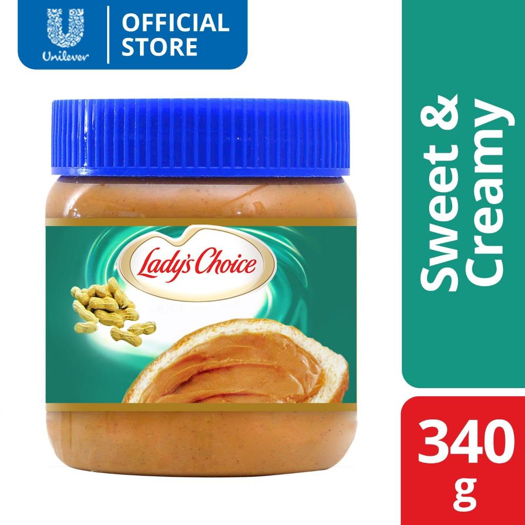 Lady's Choice Sweet & Creamy Peanut Butter 340g | Shopee Philippines