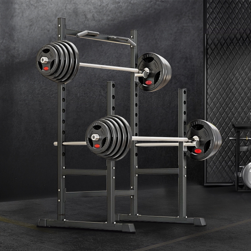 Squat rack barbell rack home bench press rack integrated adjustable ...