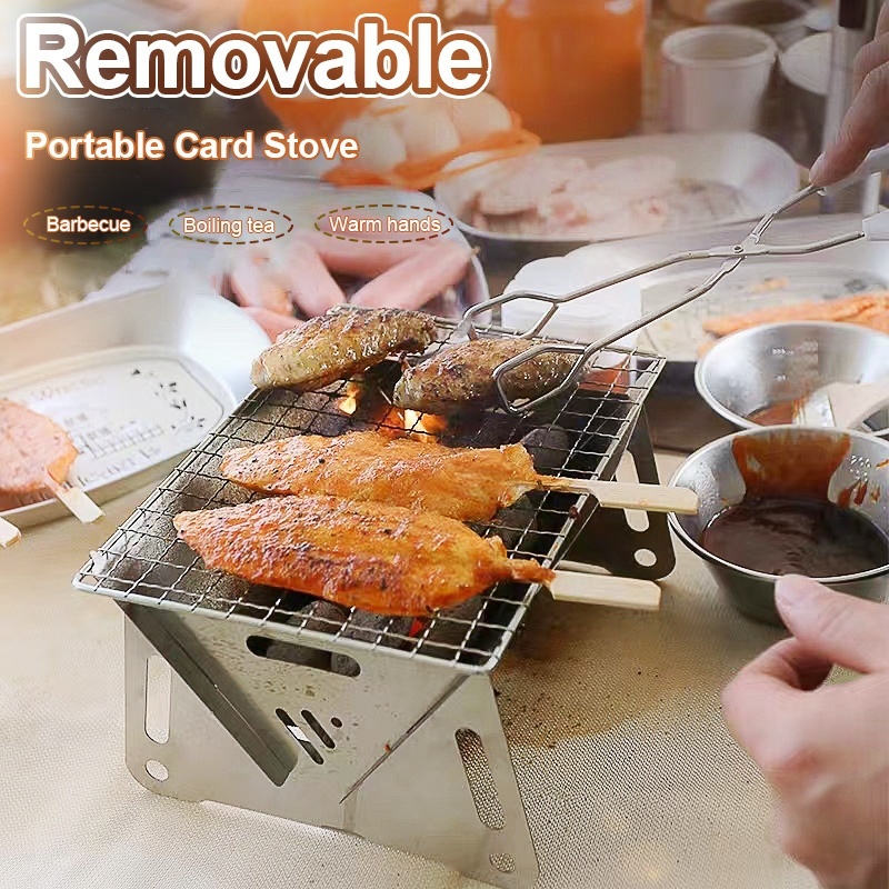 Foldable Barbeque Portable Mini Griller BBQ Outdoor Portable Ihawan ...