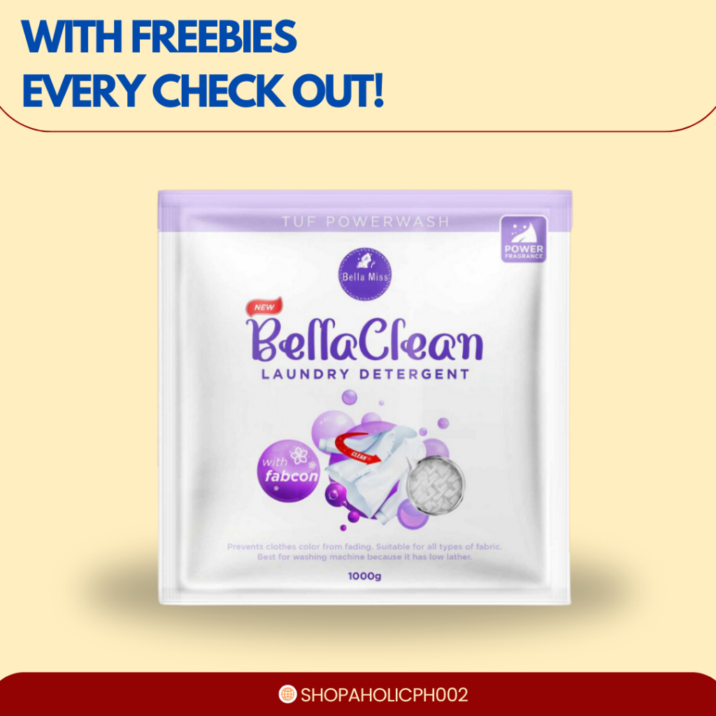 BellaClean 1000g Laundry Detergent – Ultra Concentrated, Fast Dissolve ...