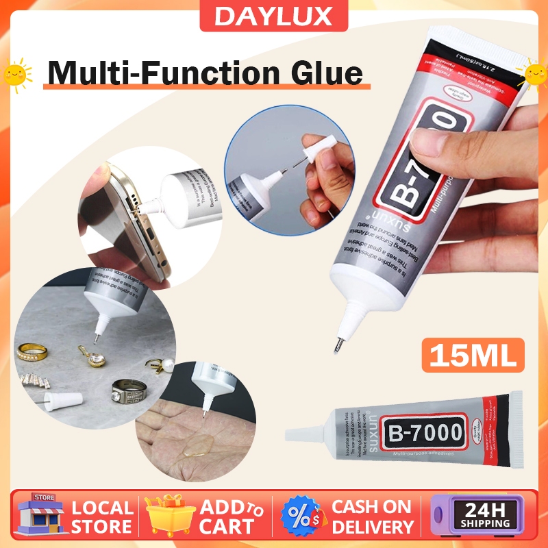 B7000 Multi-Function Viscose Slow Dry Transparent Soft Adhesive ...