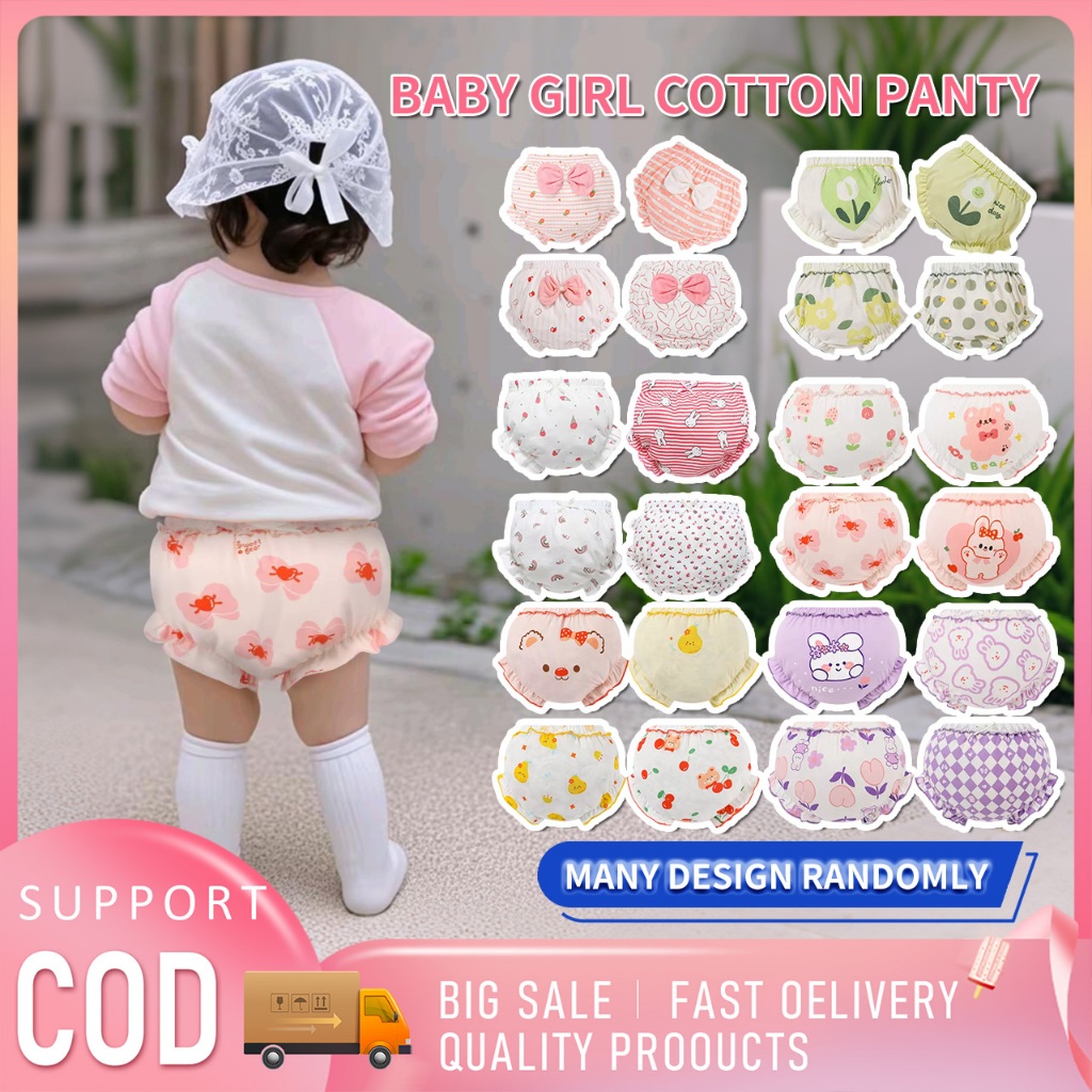 CiCi Baby Girl Kids Girl Panties Soft Breathable Comfy Elastic Waistband Panty Underwear Random ...