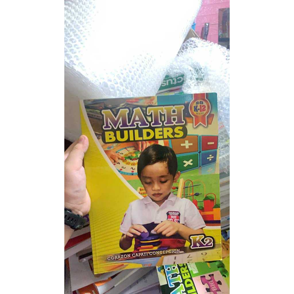 Math Builders K2 (BRANDNEW) | Shopee Philippines