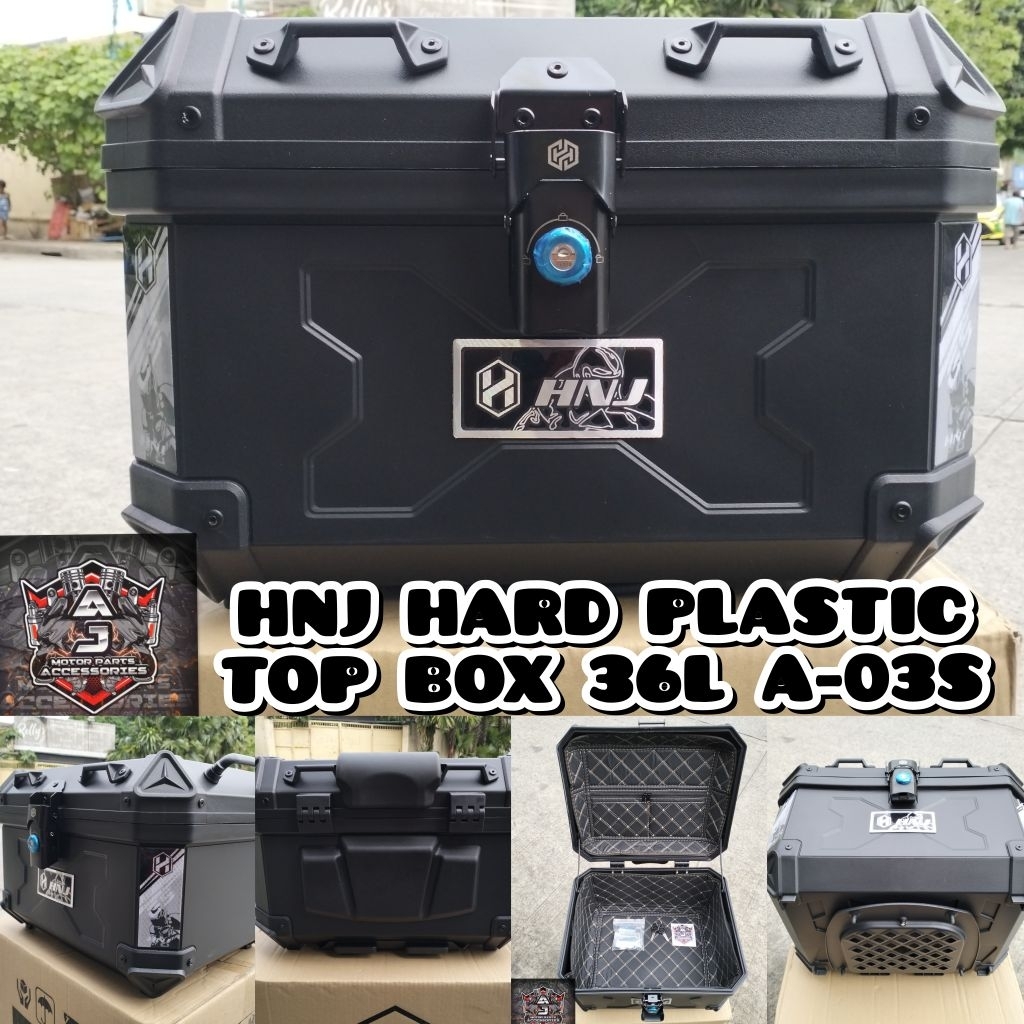 HNJ 1X ABS TOP BOX 36LITTERS A035 | Shopee Philippines