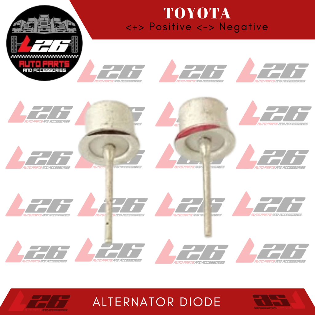 1pc Alternator Diode for Toyota Isuzu rectifier positive and negative ...