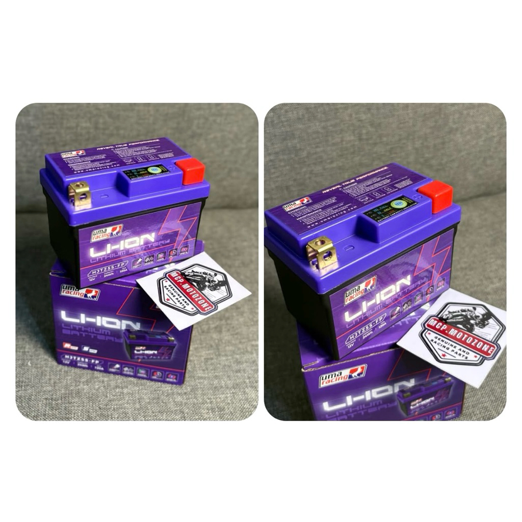 NEW UMA Racing LI-ION Lithium Battery (HJTX7A - HJTZ5S) | Shopee ...