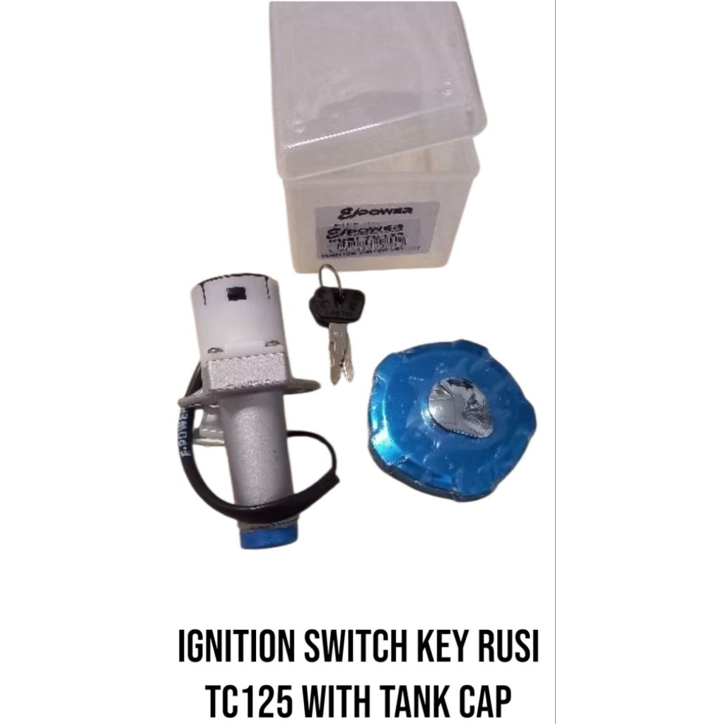 ignition switch key RUSI TC125 with tank cap | Shopee Philippines