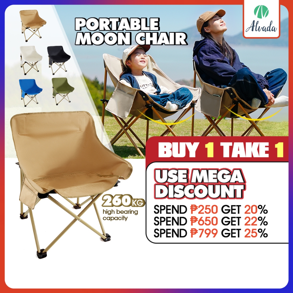 Camping Chair Folding Outdoors Chair Indoor Beach Chair Portable ...