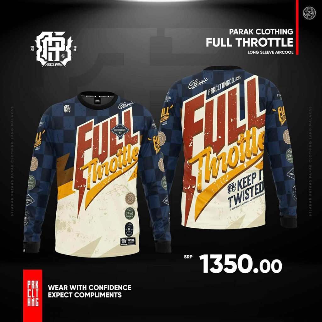 Parak Clothing • Full throttle | Shopee Philippines
