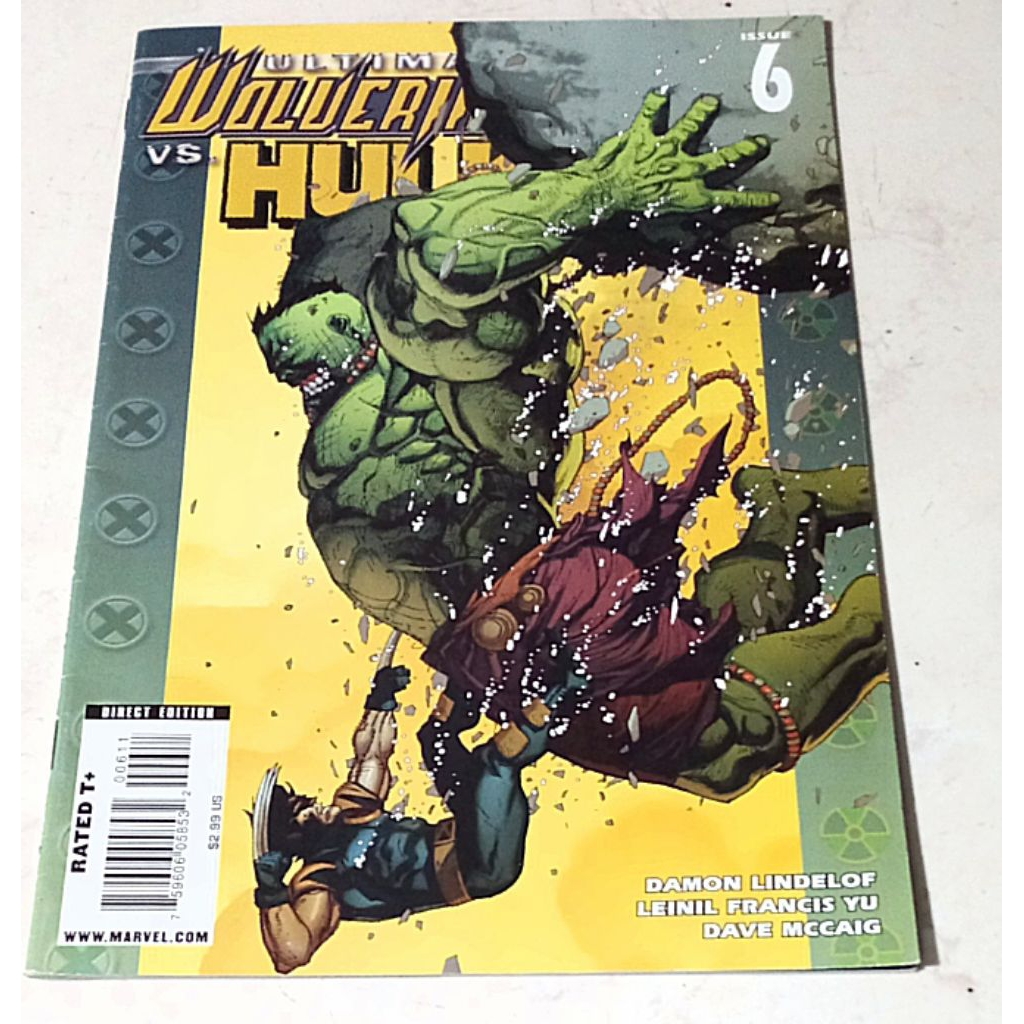 ULTIMATE WOLVERINE VS HULK NO 6 by Marvel Comics | Shopee Philippines
