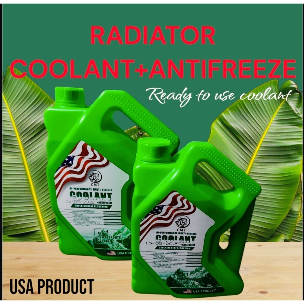 HI-PERFORMANCE MULTI-VEHICLE RADIATOR COOLANT+ANTIFREEZE (ready to use ...