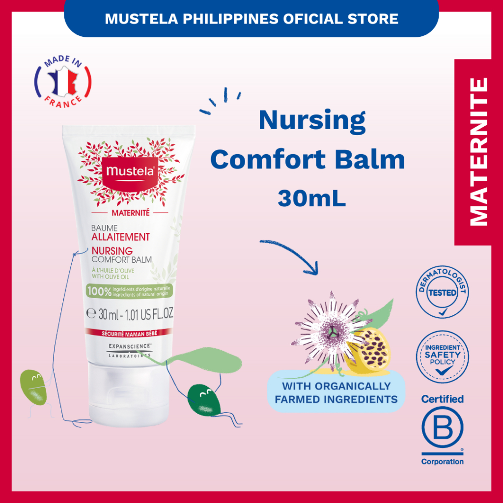 Mustela Nursing Comfort Balm 30ml- Organic V2 | Shopee Philippines