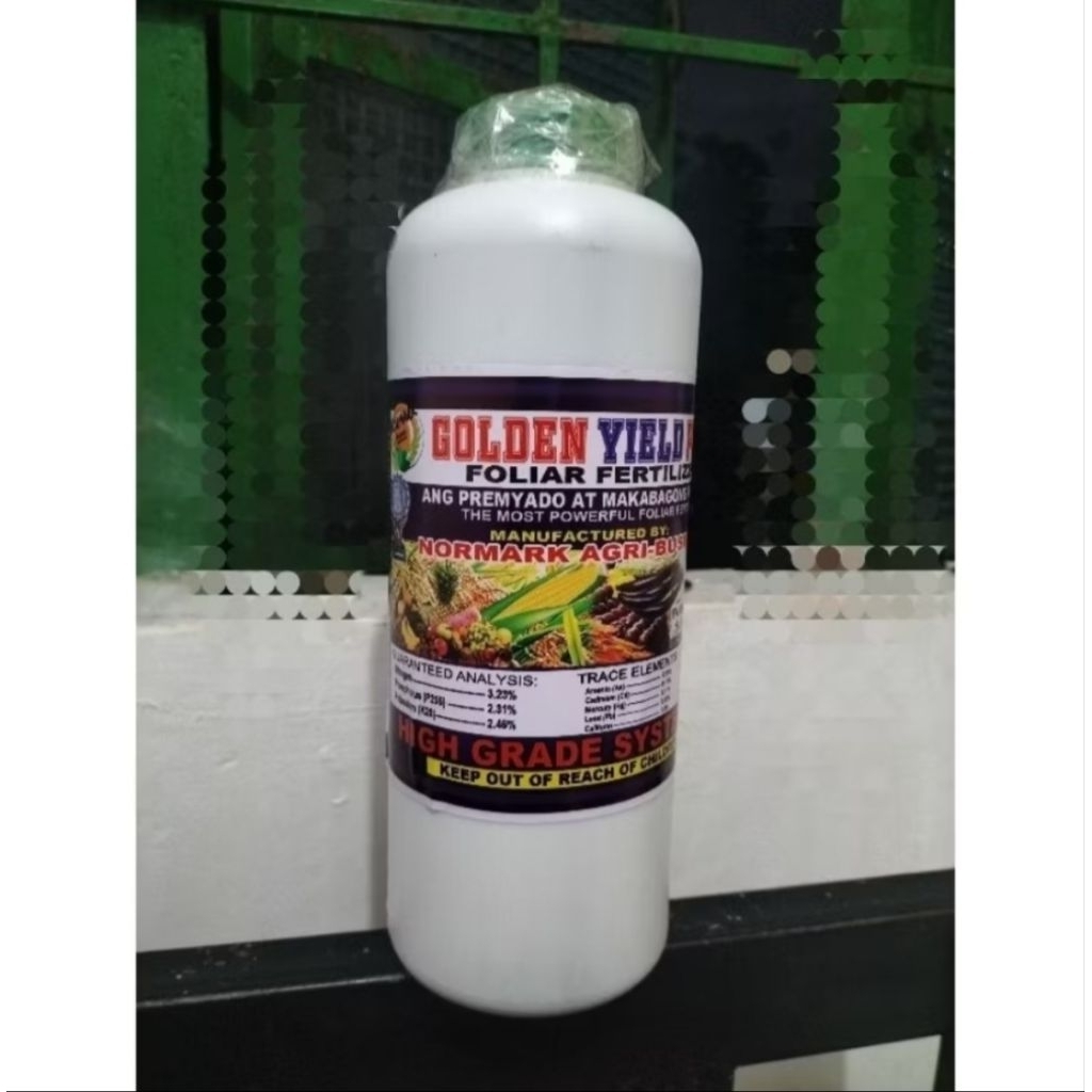 1 LITER GOLDEN YIELD FOLIAR FERTILIZER | Shopee Philippines