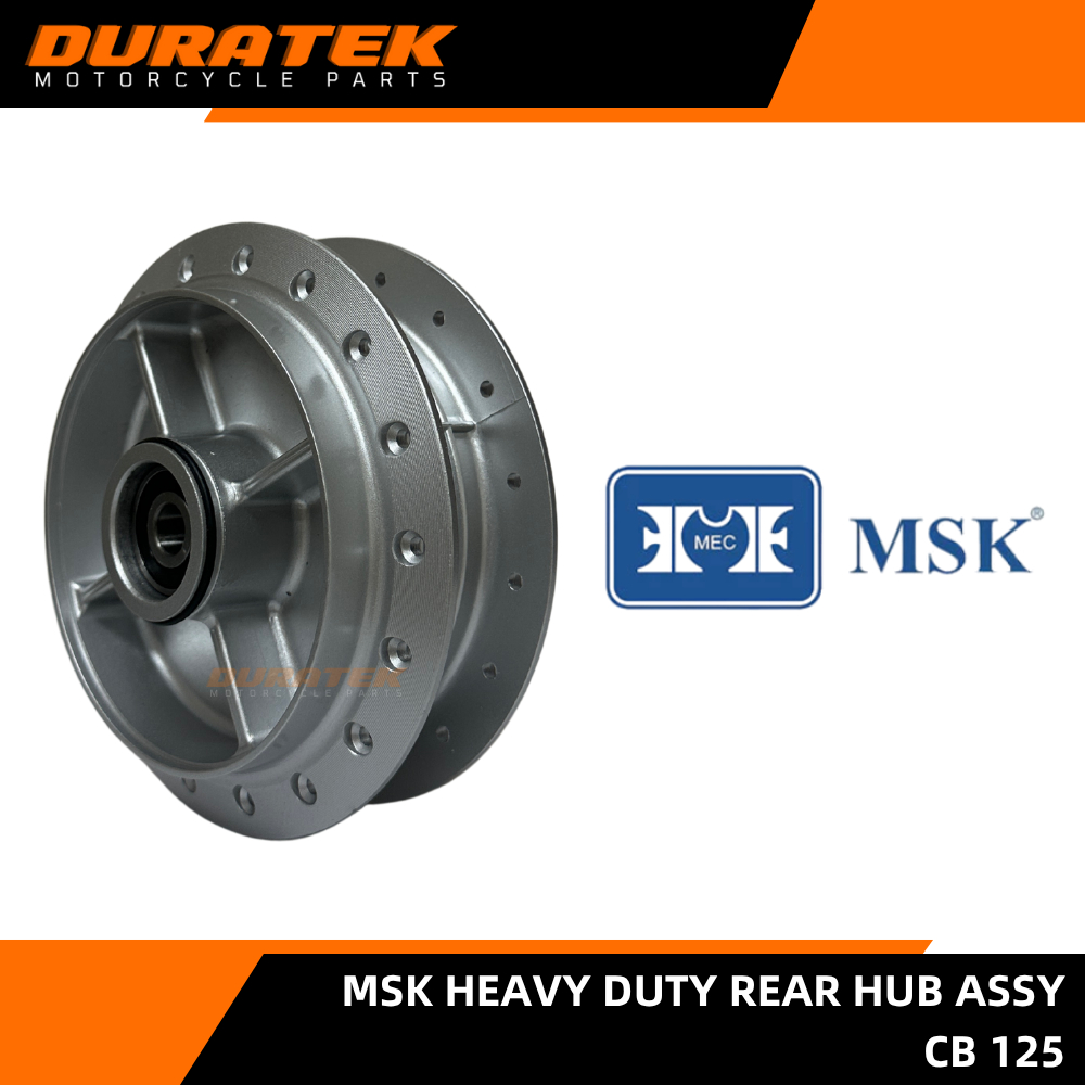 MSK Heavy Duty Rear Hub Assembly for Honda CB 125 | Shopee Philippines