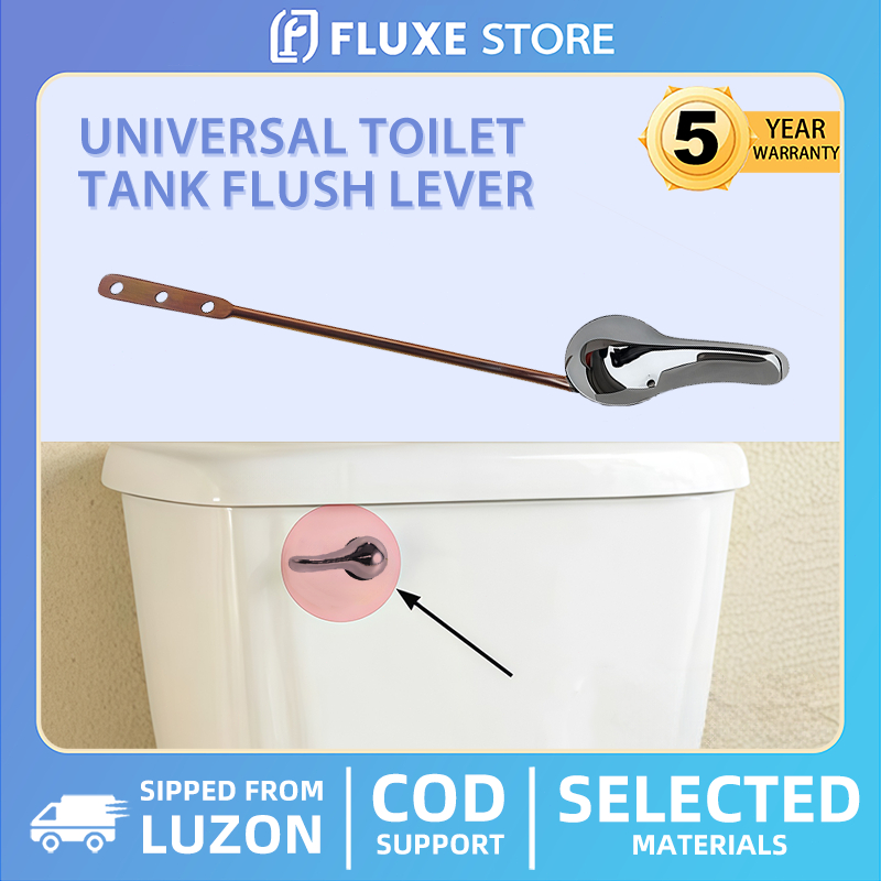 【Fluxe】20CM Universal Toilet Tank Flush Lever Chrome Toilet Wrench Iron ...