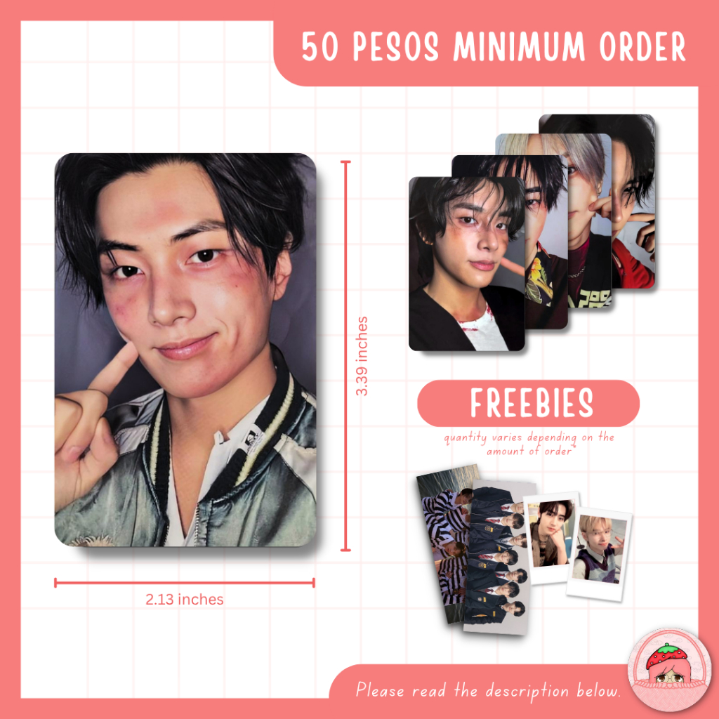 ENHA DESIRE:UNLEASH YOU B VER PC PHOTOCARD UNOFFICIAL FANMADE PRINT K ...
