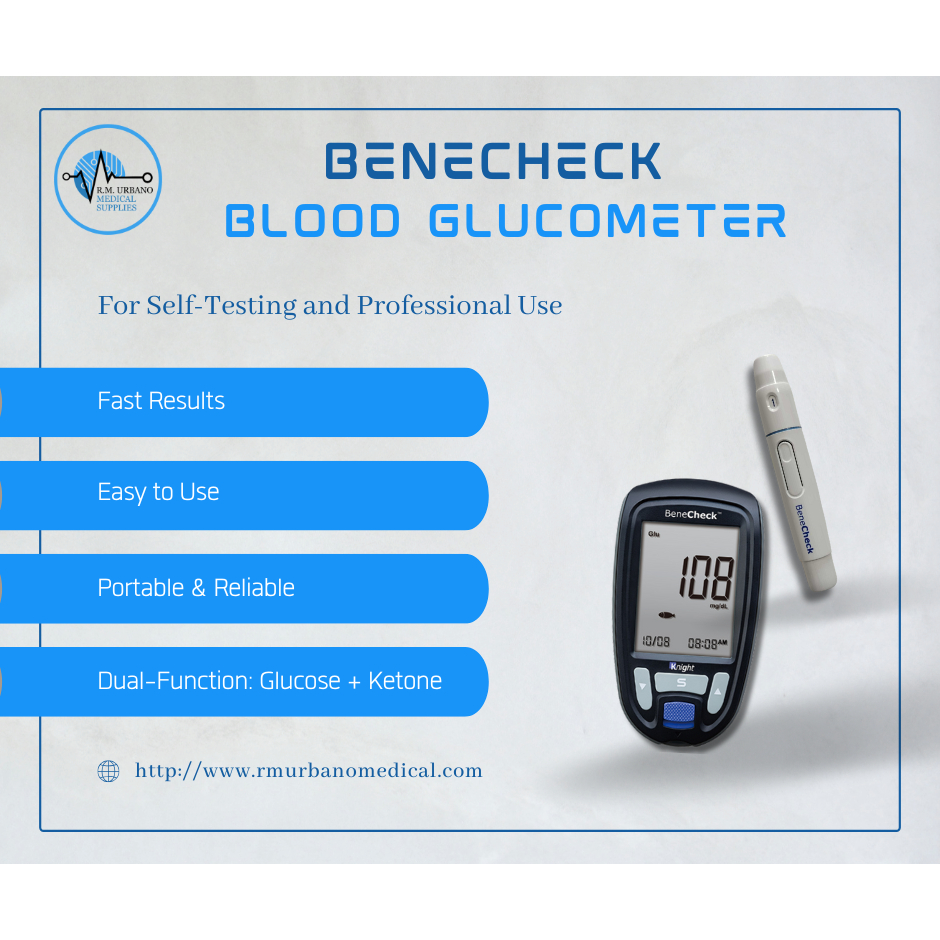 Glucometer Set | FREE 1 Box Strips + 1 Control | Blood Sugar Monitor ...