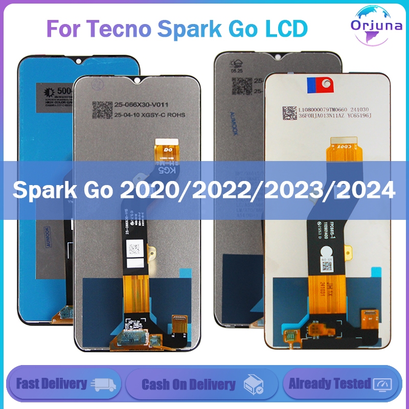 LCD For Tecno Spark Go 2024 2023 2022 2020 LCD Display Touch Screen Digitizer Replacement ...