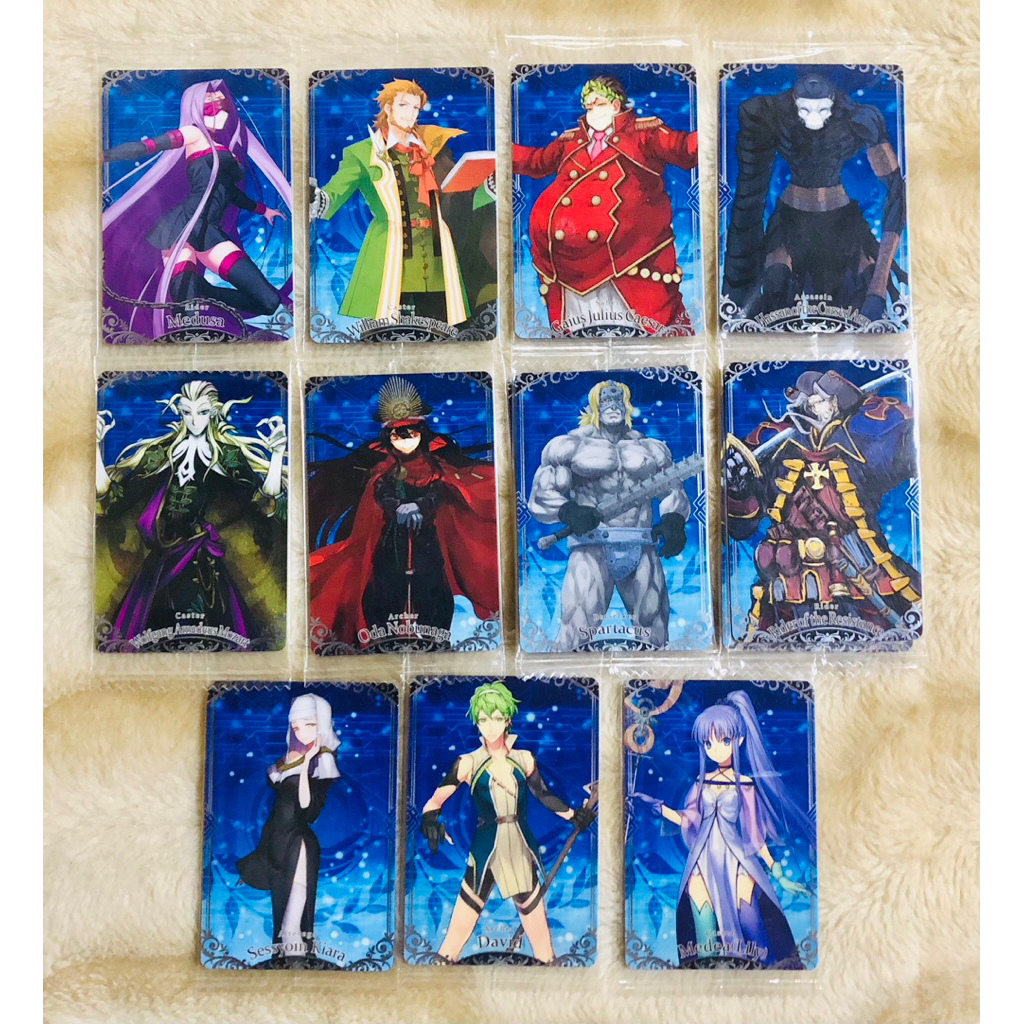 Fate Grand Order ~Normal~ Collectible Wafer Cards | Shopee Philippines
