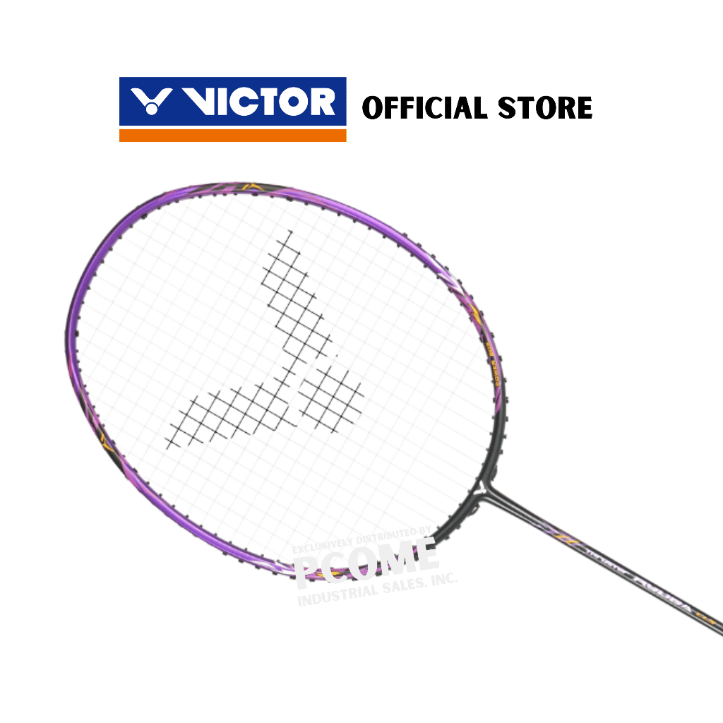VICTOR THRUSTER RYUGA CLS Dark Violet Unstrung Badminton Racket with ...