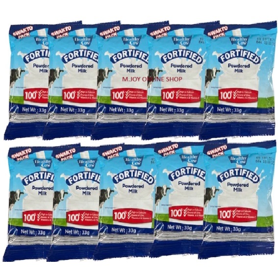 Healthy Cow Fortified Powdered Milk 10packs | Shopee Philippines
