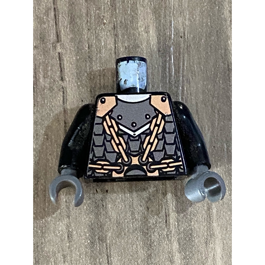 LEGO Minifigure, Torso Assembly - Castle Kingdoms Scale Mail, Shoulder ...