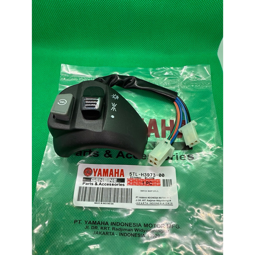 YAMAHA GENUINE HANDLE SWITCH ASSY FOR MIO SPORTY (RIGHT) | Shopee ...