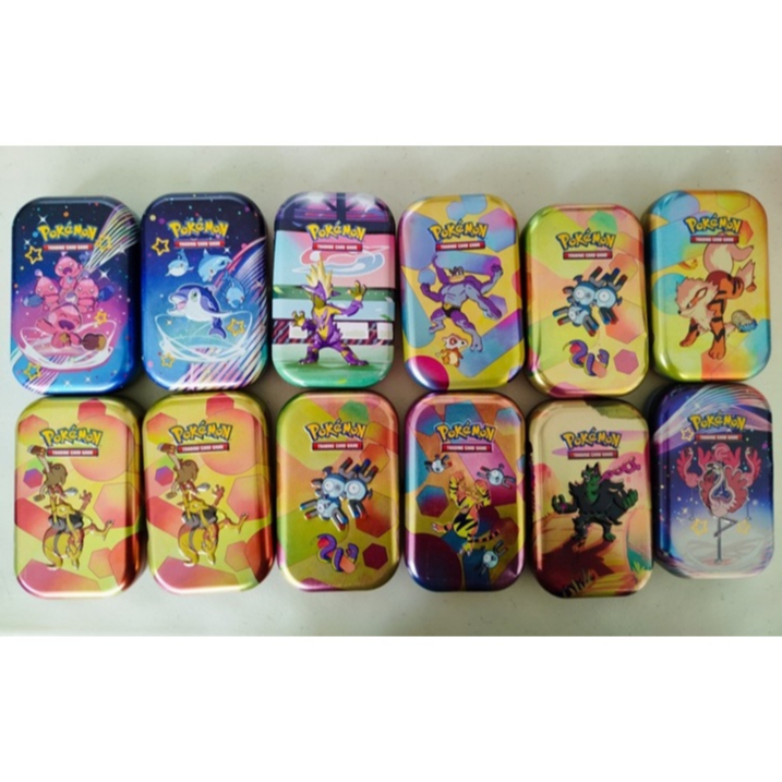 Prismatic Evolutions Empty Mini Tins with Coin and Art Card No Packs ...