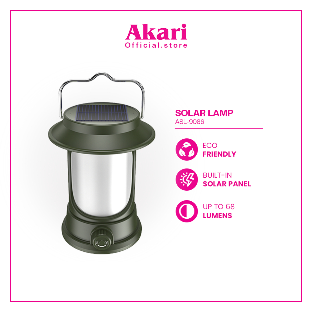 Akari Solar Lantern (ASL-9086) - NEW ITEM! | Shopee Philippines