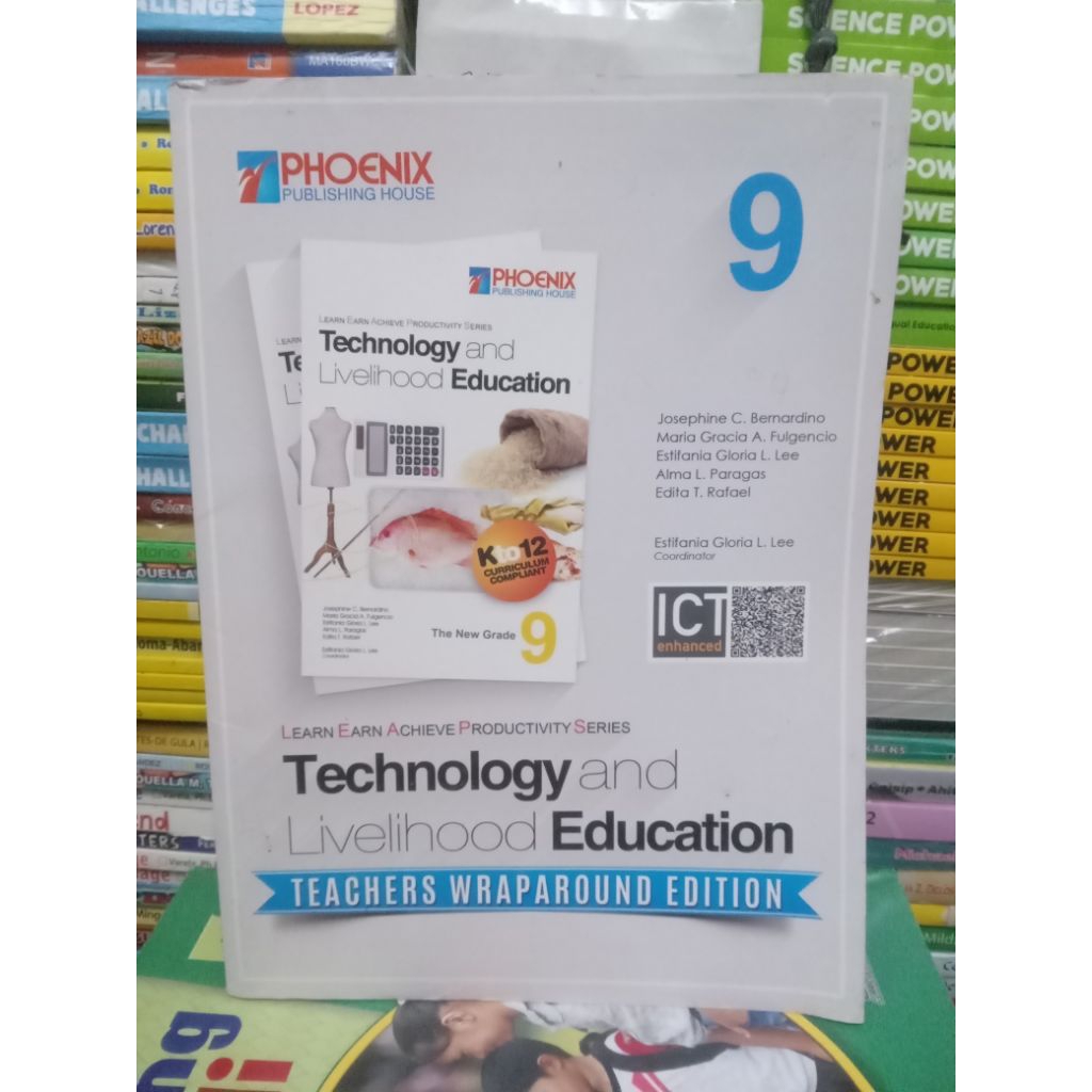 TEACHERS WRAPAROUND EDITION TECHNOLOGY AND LIVELIHOOD EDUCATION GRADE 9 (NEW) | Shopee Philippines