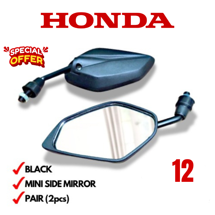 HONDA ADV 160 Side Mirror Genuine Parts Short Stem | Shopee Philippines