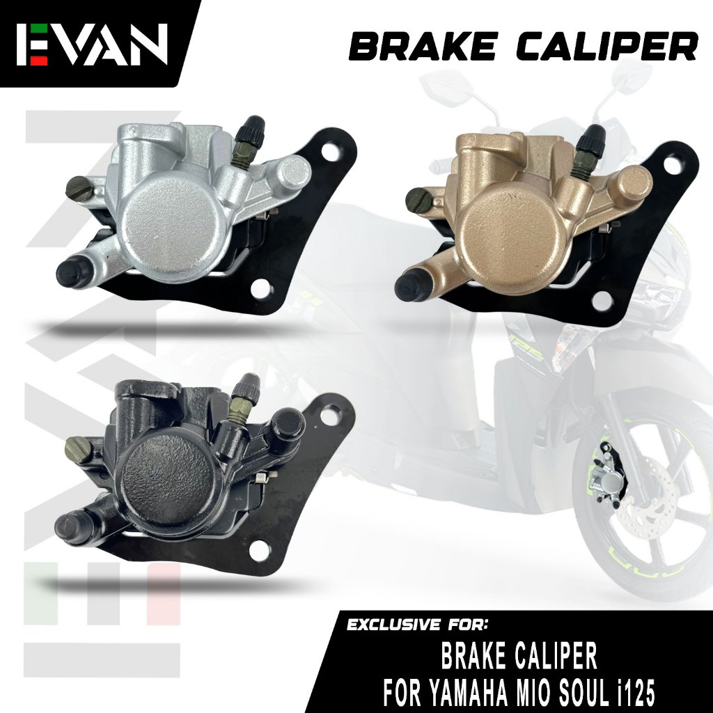 EVAN ph Brake Caliper (Front) For Mio Soul i125/Gear/NMAX/AEROX Caliper ...