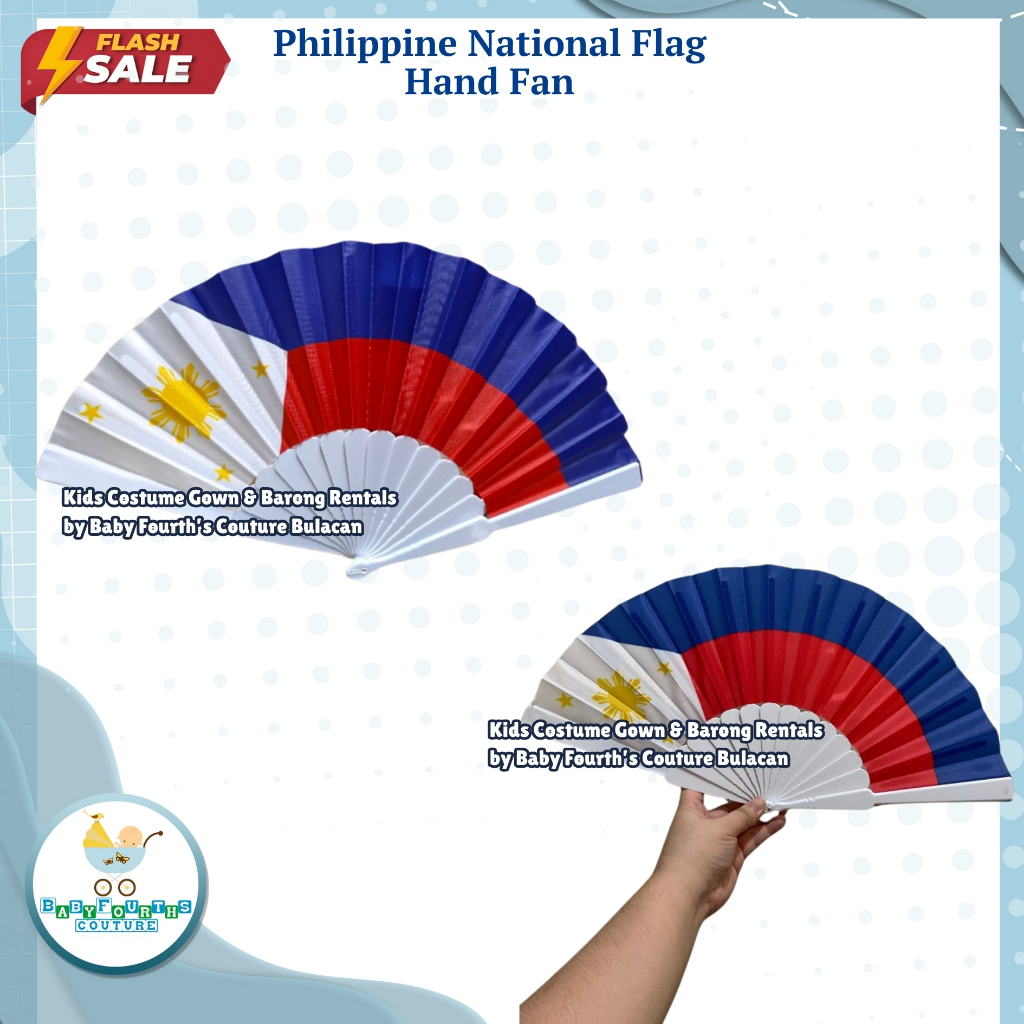 COD Buwan ng Wika – Philippine National Flag Hand Fan | Pamaypay ...
