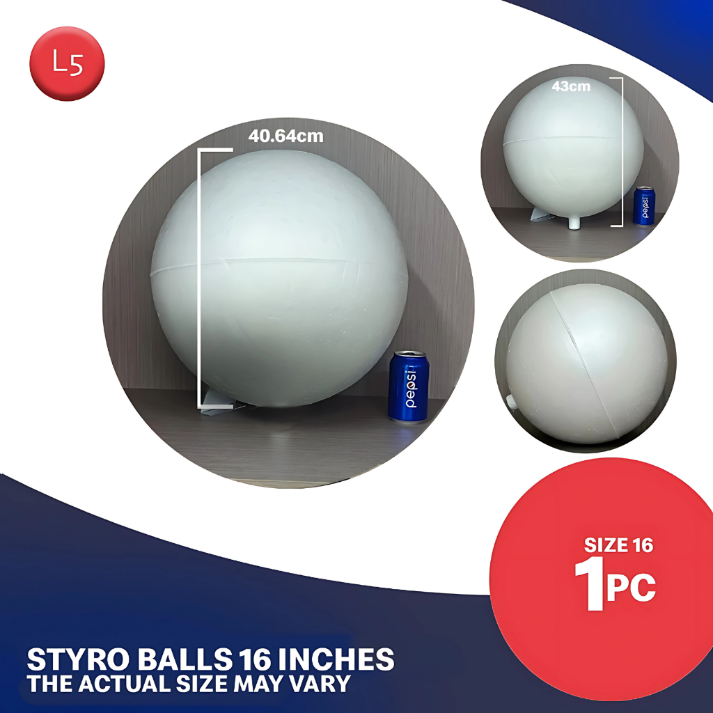 Styro Ball 16 inches (1pc) | Shopee Philippines