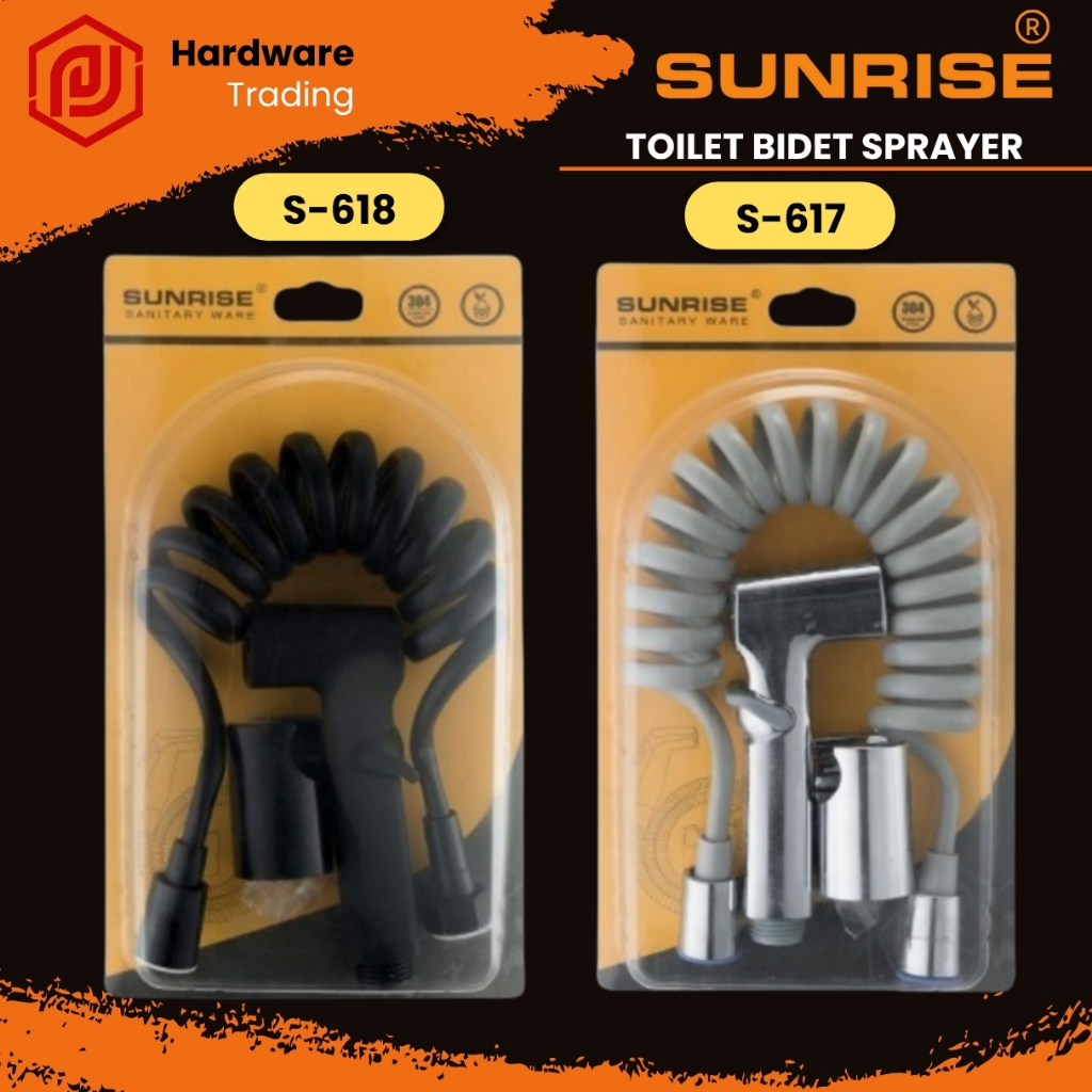 Sunrise (S-618, S-617) toilet bidet sprayer HD | Shopee Philippines
