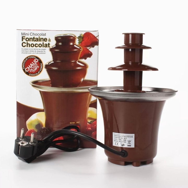 MHS Waterfall Melting Electric Melting Chocolate Fountain Machine ...