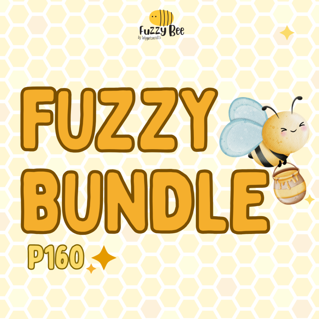 FUZZY BEE BUNDLE (PACKED) | Shopee Philippines