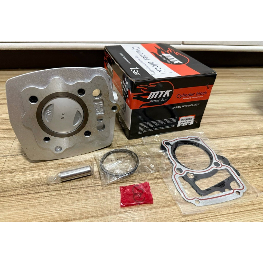 MTK Cylinder Block Kit Motoposh Pinoy 125 (Standard) | Shopee Philippines