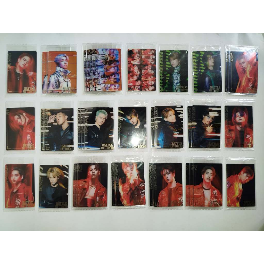 JPOP EXILE TRIBE BATTLE OF TOKYO Wafer Cards (Official) | Shopee ...