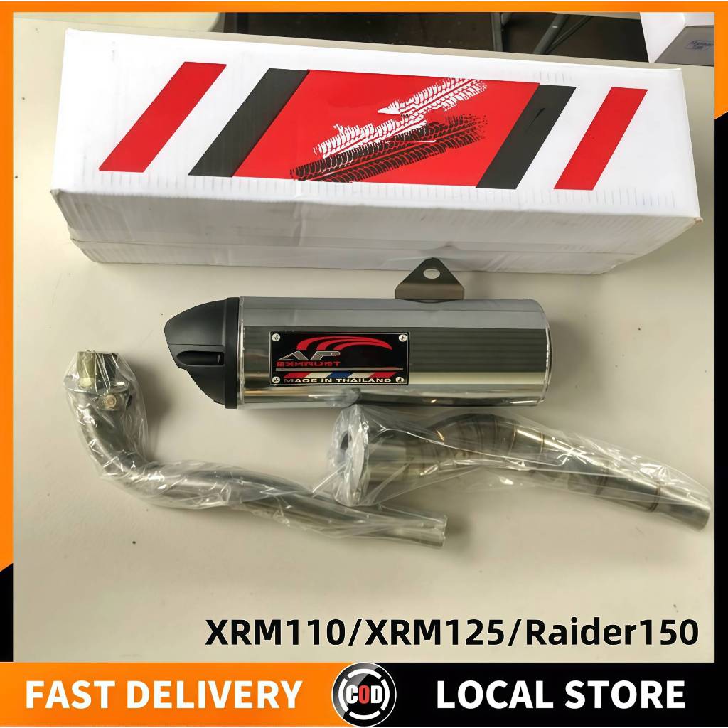 Pipe for XRM 110 carb /Raider 150 carb &Xmm 125/RS125carb/f (chrome ...