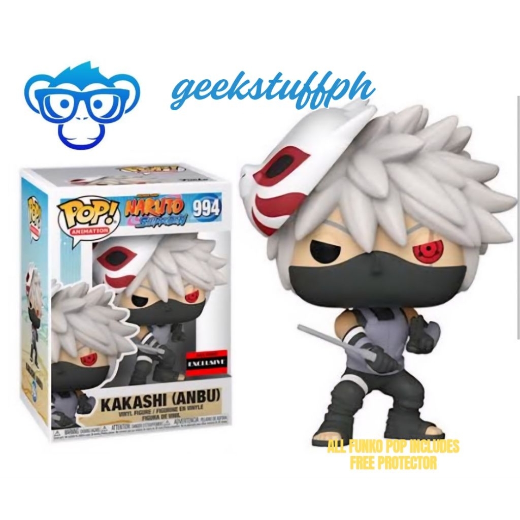 Funko Pop! Naruto Kakashi Anbu #994 (AAA Anime Exclusive) | Shopee ...