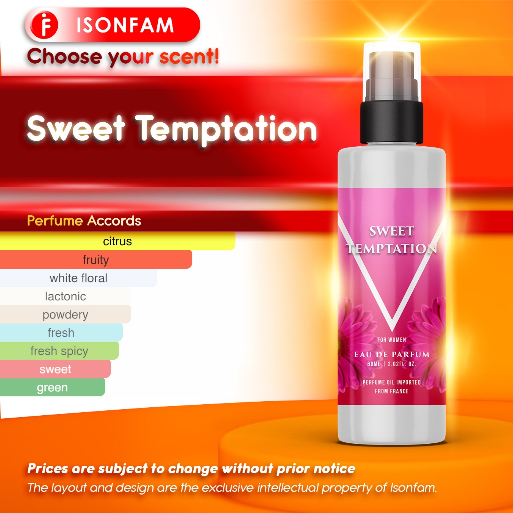 Sweet Temptation by VS Perfume Inspired Scent Oilbase LongLasting 85ml ...