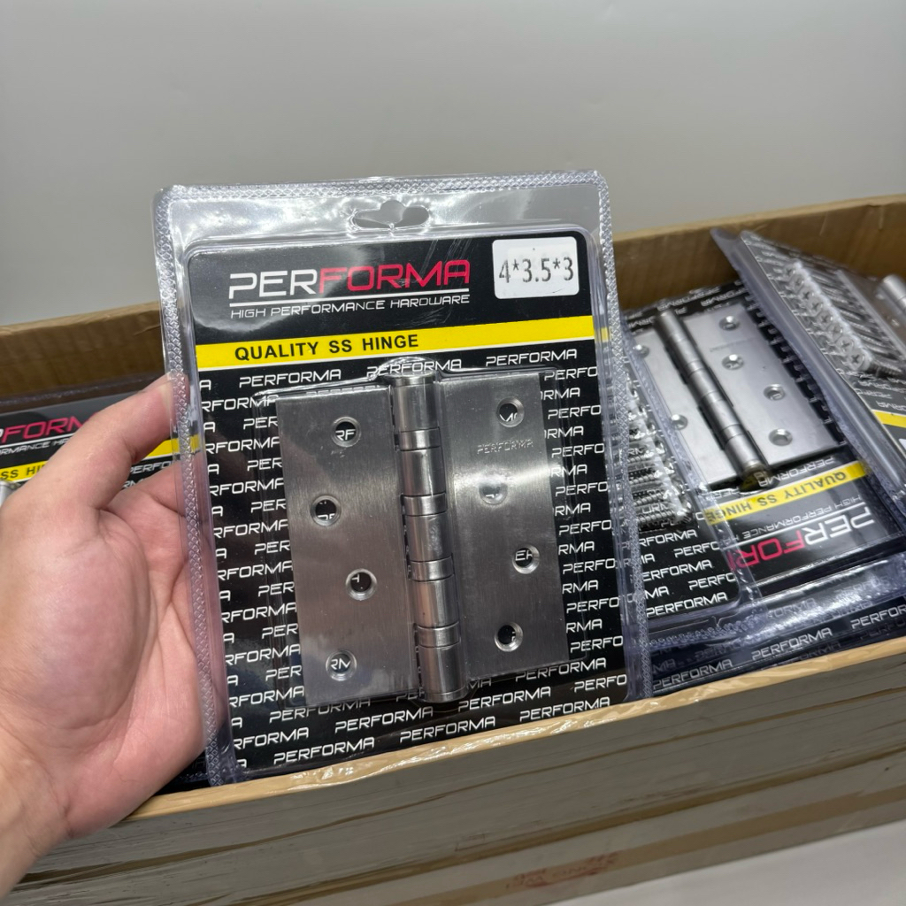 PERFORMA Solid Stainless Steel Ball Bearing Door Hinges (per pair ...