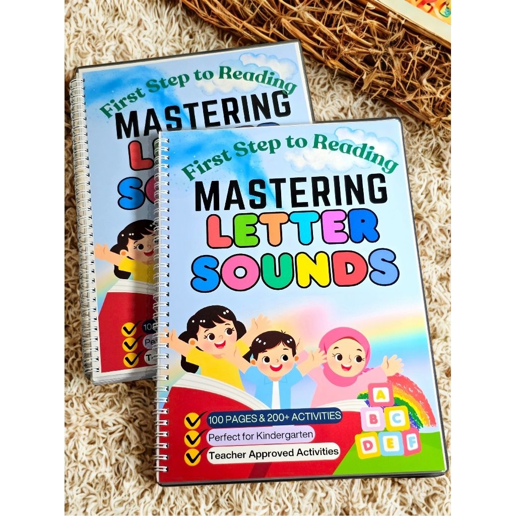 Workbook for Reading | Mastering Letter Sounds | Phonics & Alphabet ...