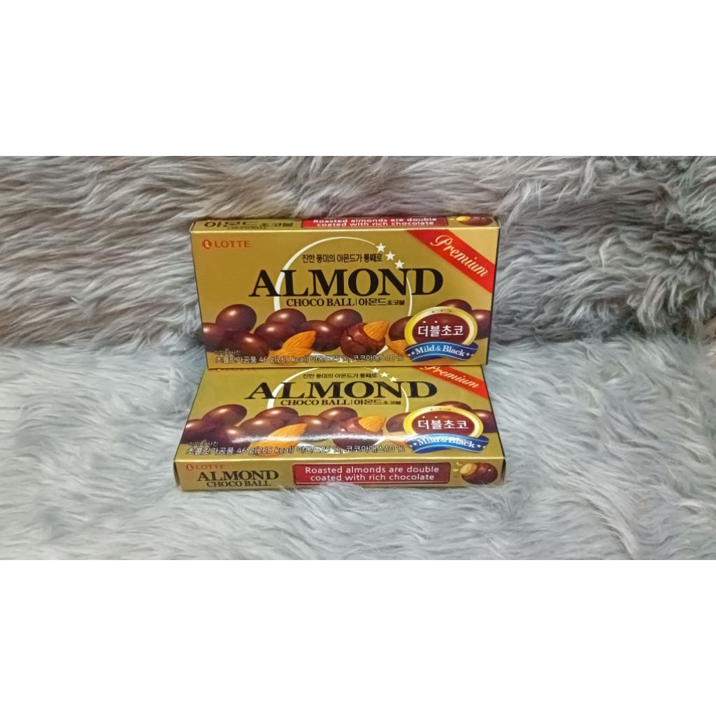 LOTTE ALMOND CHOCO BALL 46g | Shopee Philippines