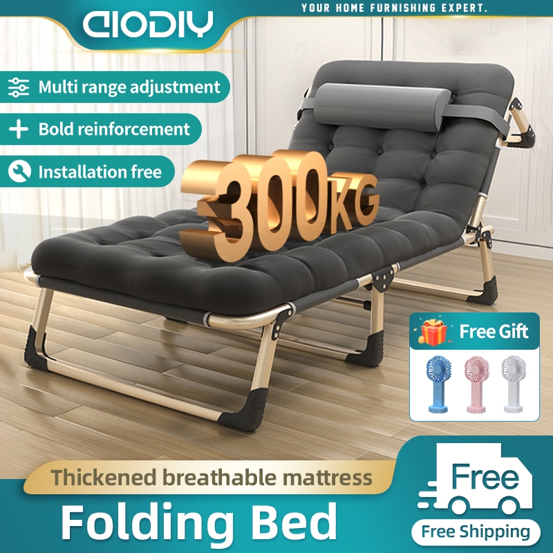 AIODIY Single Foam Foldable Folding Bed | Shopee Philippines