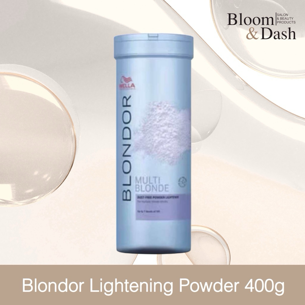 Blondor Multi Blonde Hair Lightener Powder 400g ( bleach ) | Shopee ...