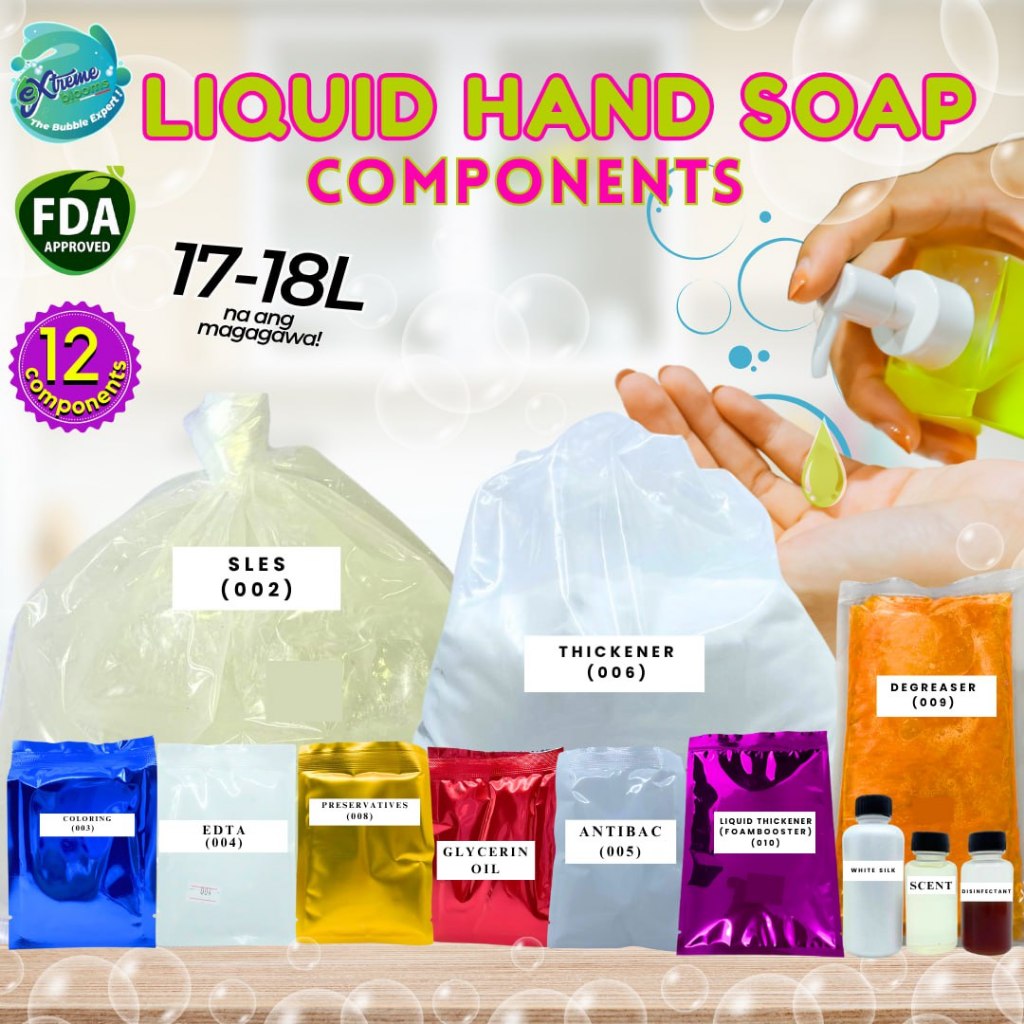Extreme Blooms - Liquid Handsoap Diy Kit (17-18 Liters yield) | Shopee ...